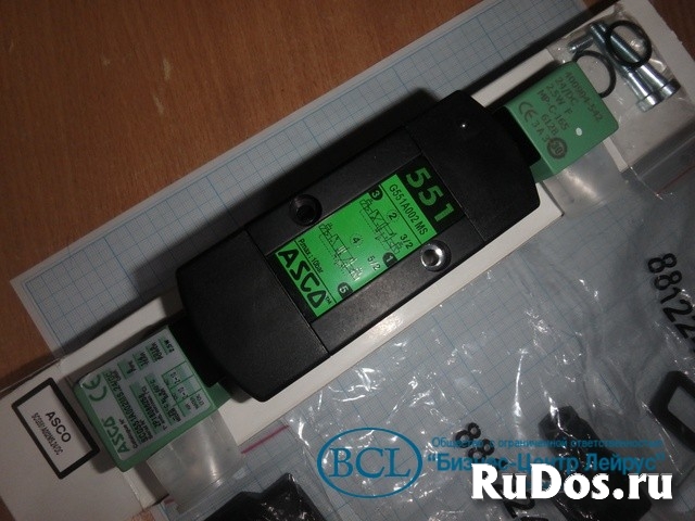 Пневмораспределитель asco g551a002ms 24VDC в сборе с 2 катушками в ...